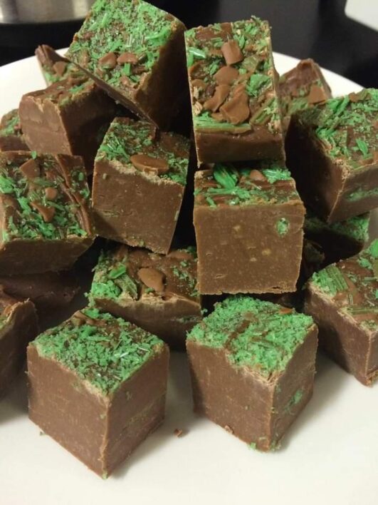 Peppermint Crisp Fudge - Slow Cooker Tip