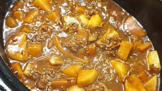 Steak and Onion Steamed Pudding - Slow Cooker Tip