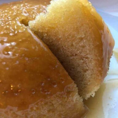 Homemade suet steak & onion pudding - Slow Cooker Tip