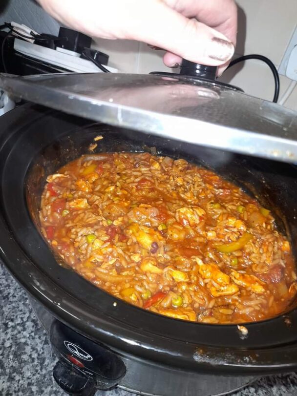 Jerk Chicken With Caribbean Rice - Slow Cooker Tip