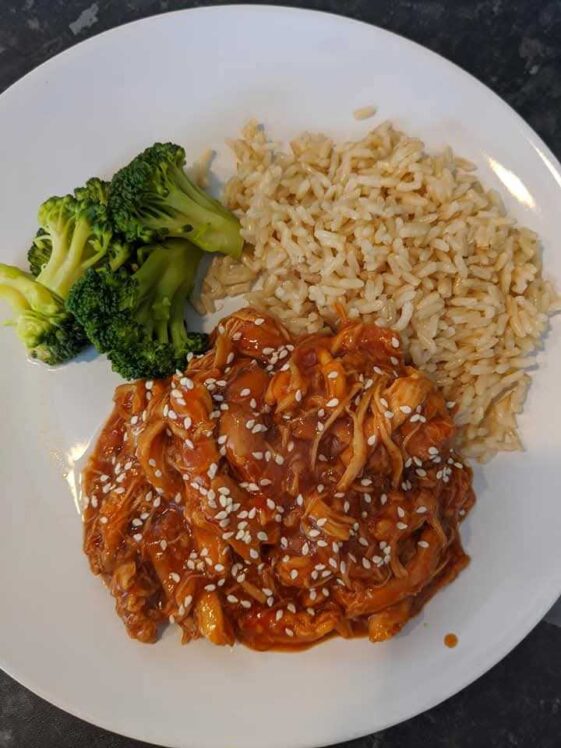 Honey Garlic Chicken Recipe - Slow Cooker Tip