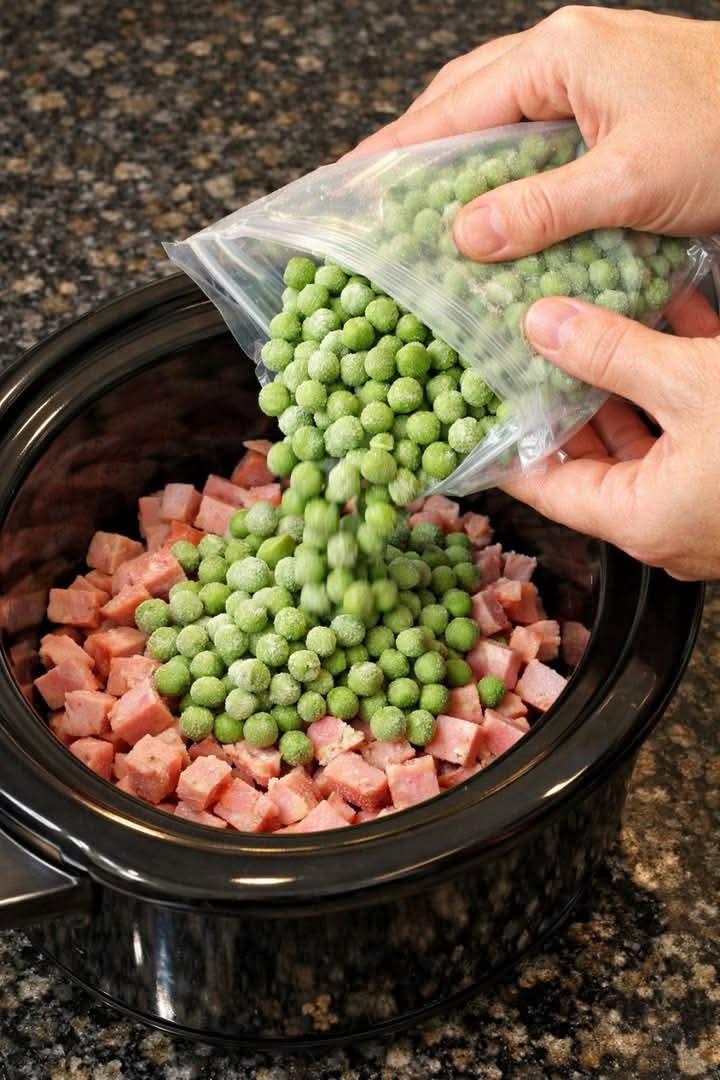 Amish Ham and Pea Noodles - Slow Cooker Tip