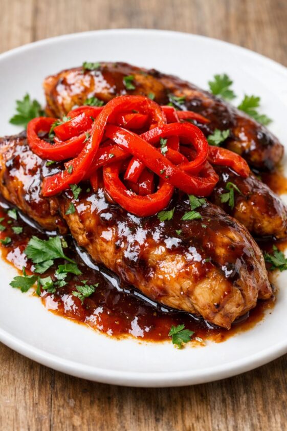 Cookout Chicken-3-Ingredient Slow Cooker - Slow Cooker Tip